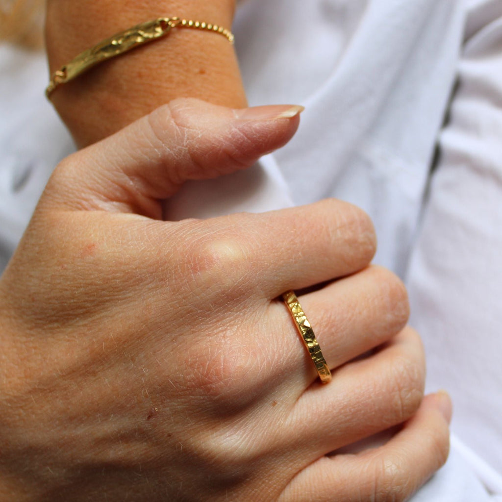 Yellow Gold Rings – Mari Thomas Jewellery